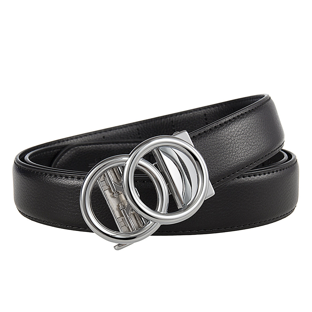 ECLIPSE (SILVER) + STANDARD LEATHER – KNKT Belts